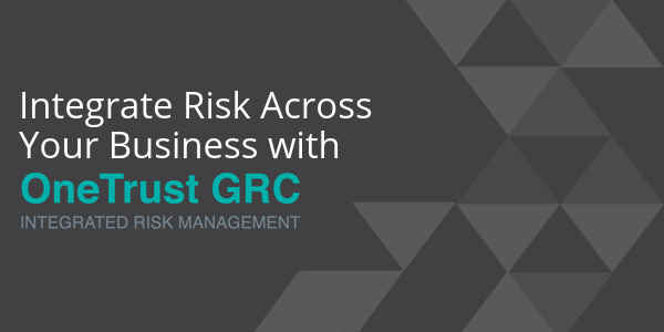 OneTrust GRC解决方案|博客| OneTrust - 乐动体育活动a