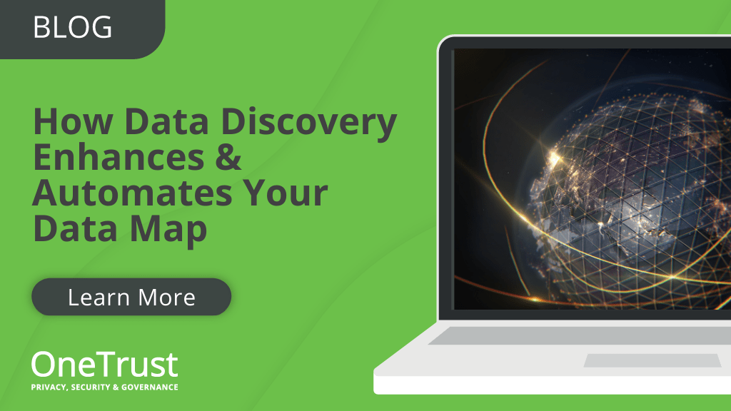 数据发现如何增强和自动化您的数据映射| OneTrust - 乐动体育活动a